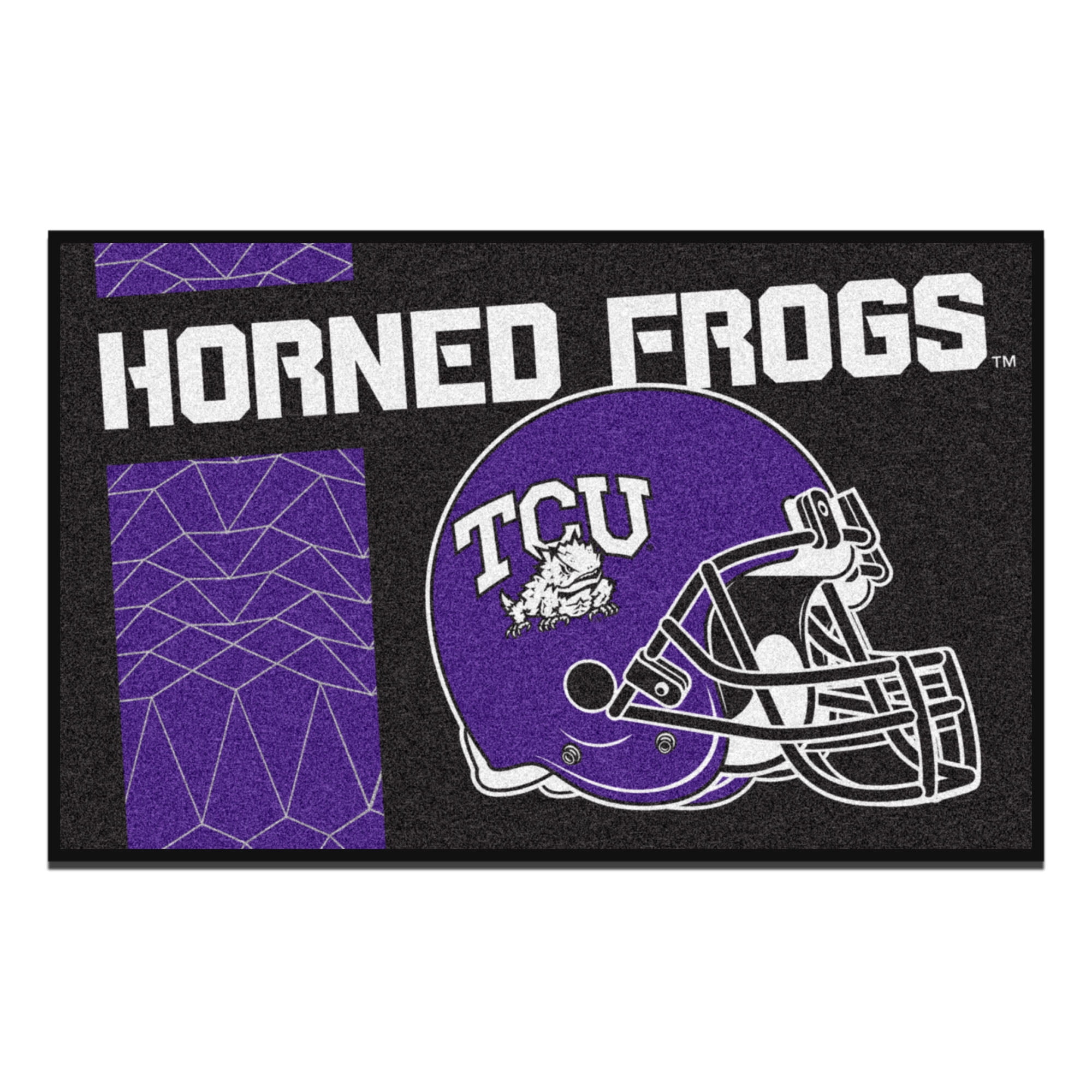 TCU Uniform Starter Rug 19"x30" - Walmart.com