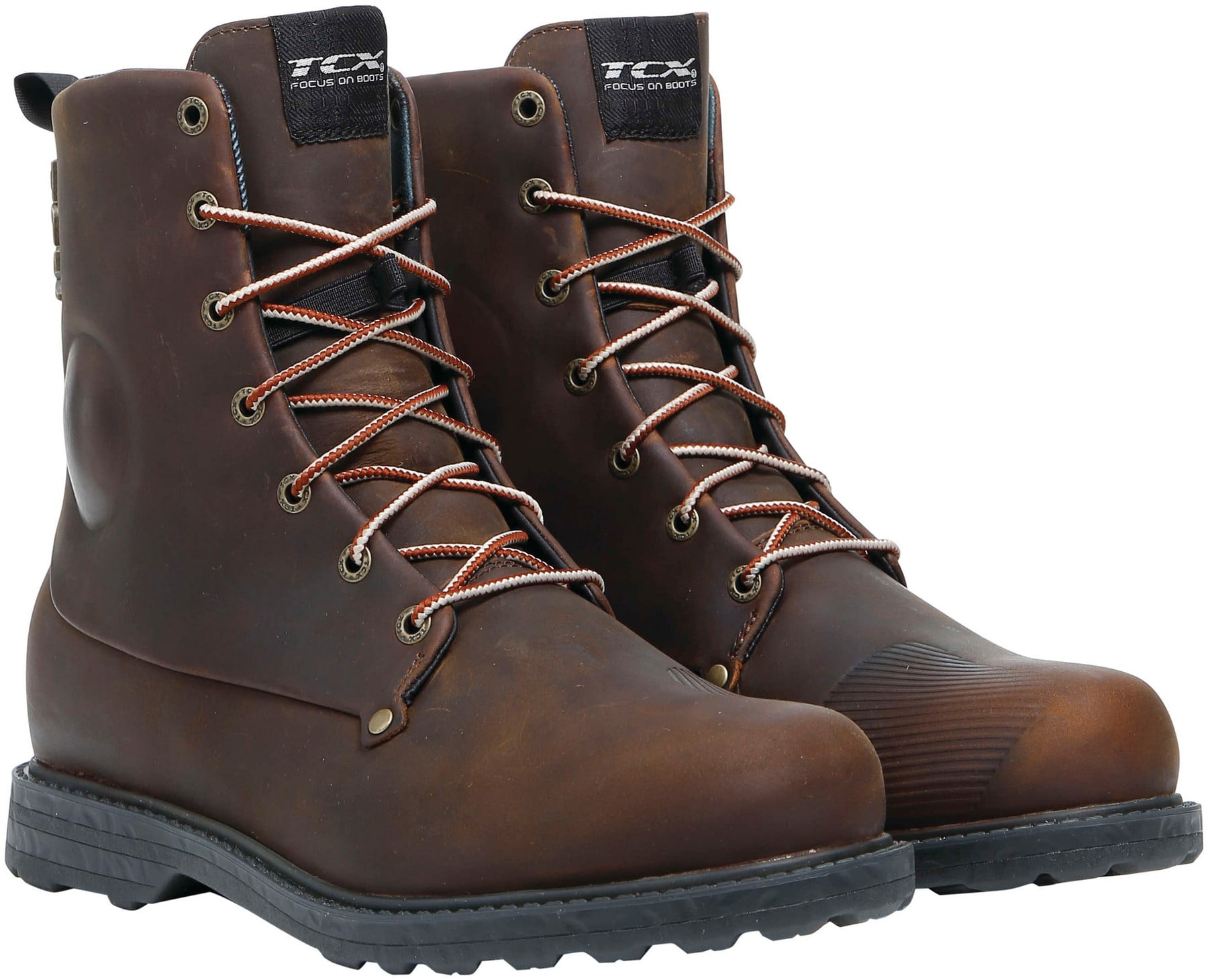 TCX Blend 2 WP Mens Leather Motorcycle Boots Dark Brown 44 EUR ...
