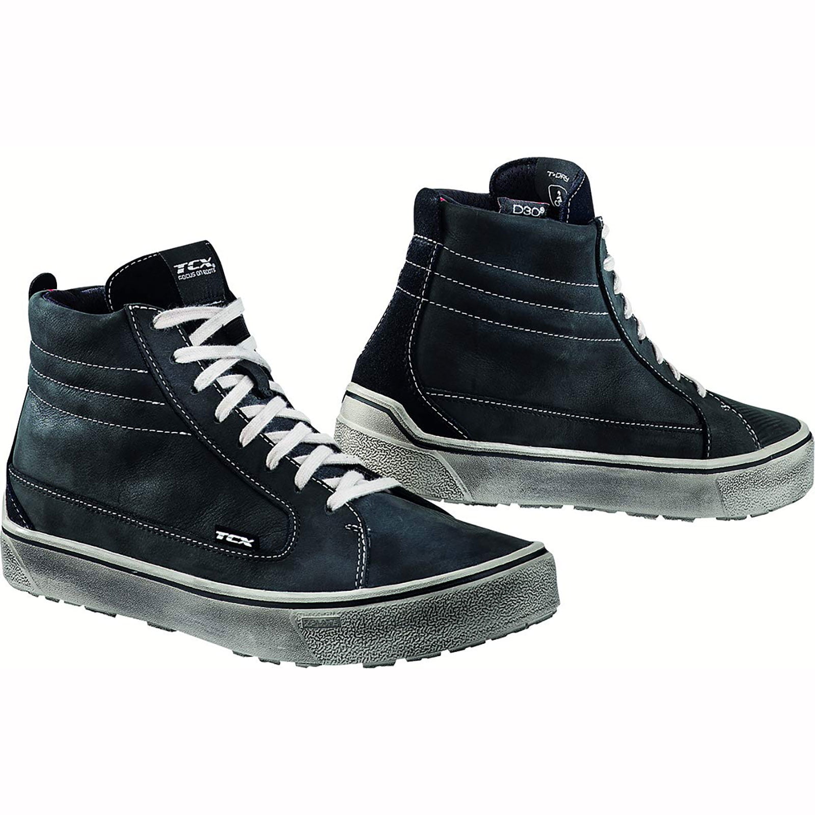 TCX Street 3 Air Mens Motorcycle Shoes Black 46 EUR - Walmart.com