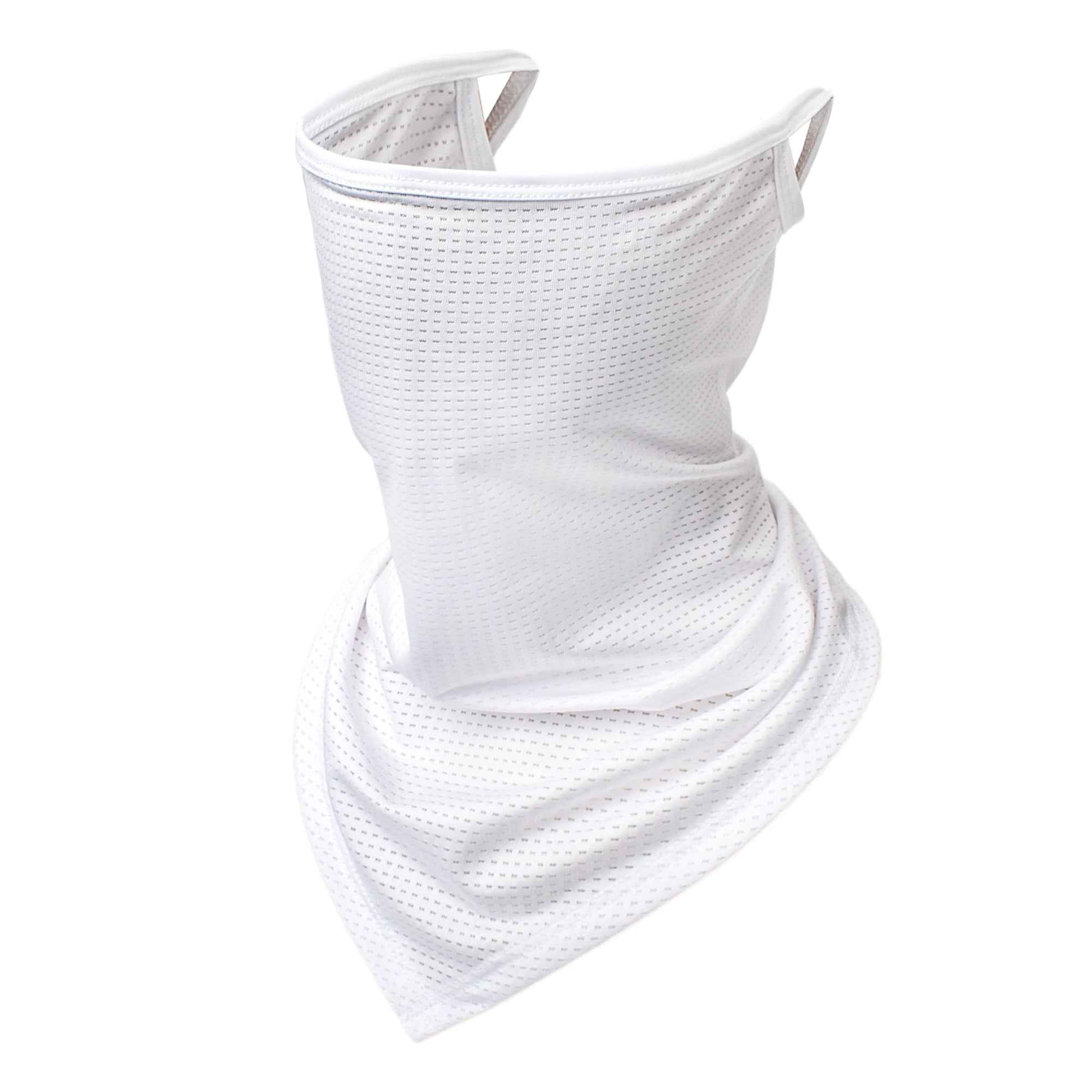 TClian Balaclava Neck Gaiter with Ear Loops Scarf Bandana UV Sun ...