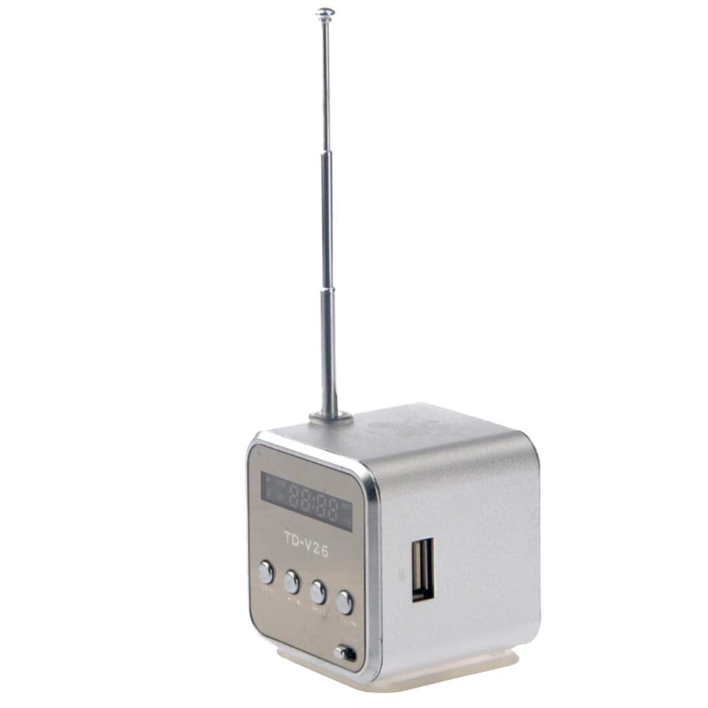 TD-V26 Digital Speaker Mini Speaker FM Radio Stereo MP3 MP4 Music ...