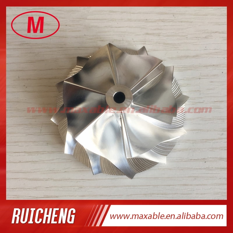 TD04HL 51.00/67.00mm 6+6 blades turbo Turbocharger Billet/milling ...