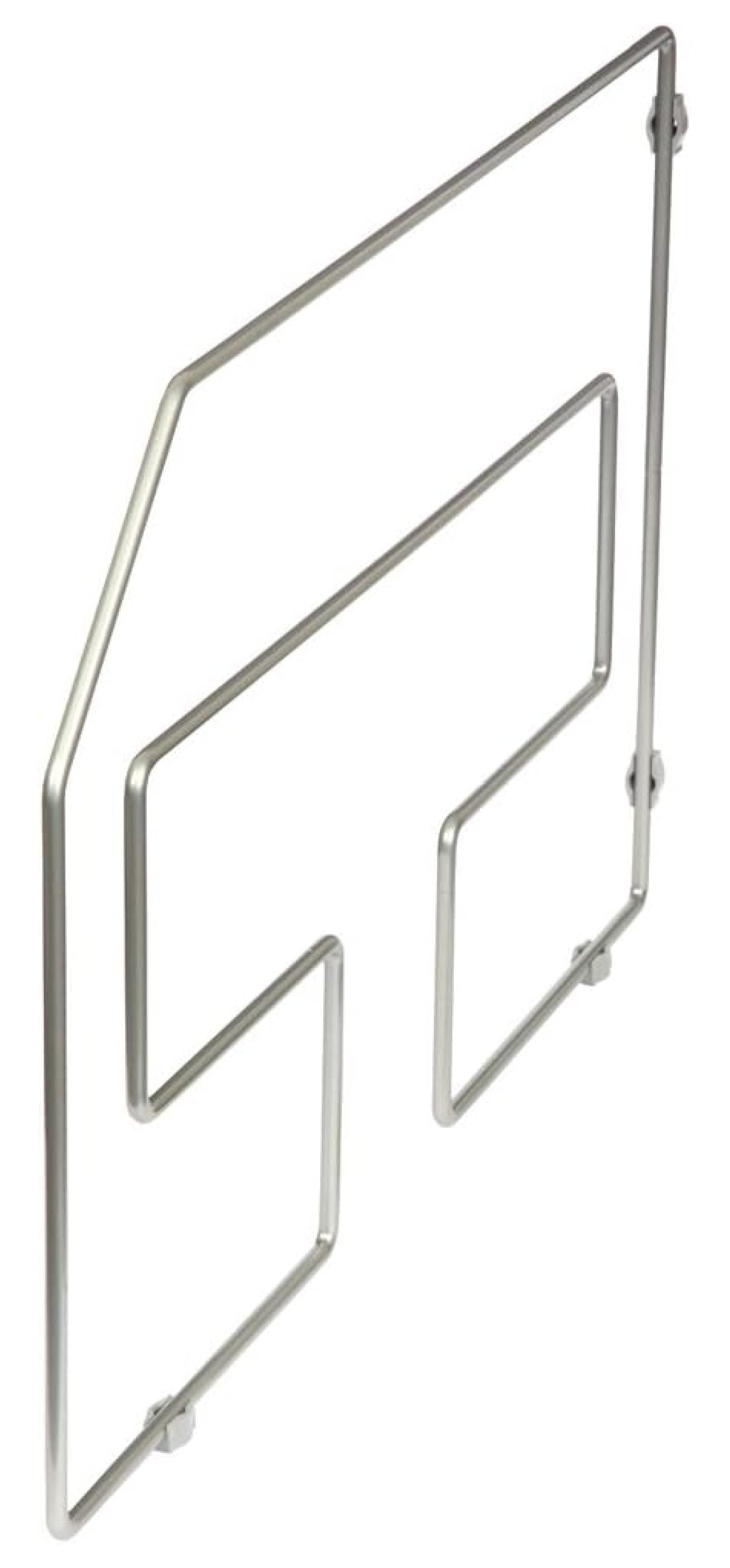 TD12-1-FN 12 in. Tray Divider Cabinet Organizer, Frosted 12-Inch ...