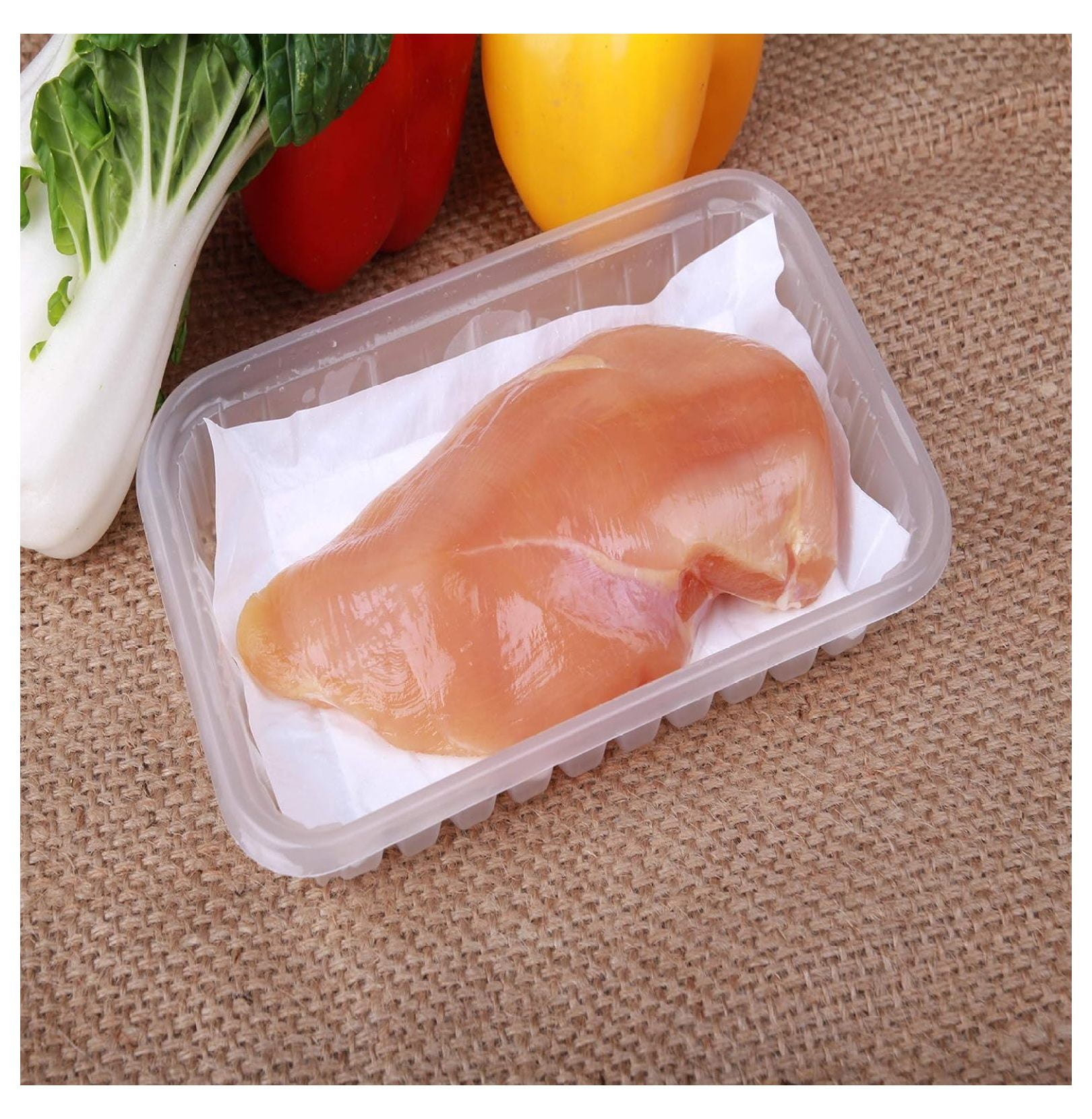 TD40, 4x7-Inch Dri-Loc 40 Grams Soaker Pads, Absorbent Meat, Produce ...