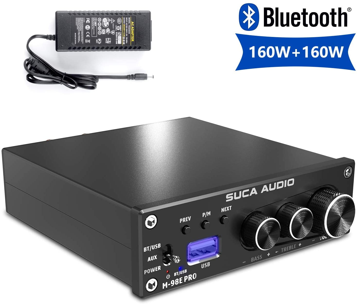 TDA7498E 2 Channel Stereo Audio Amplifier Receiver, Ansten 2.0CH Mini ...
