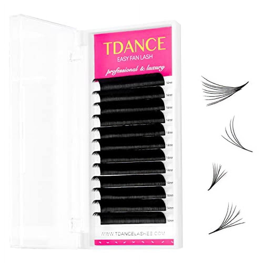 TDANCE Eyelash Extension Supplies Rapid Blooming Volume Eyelash ...