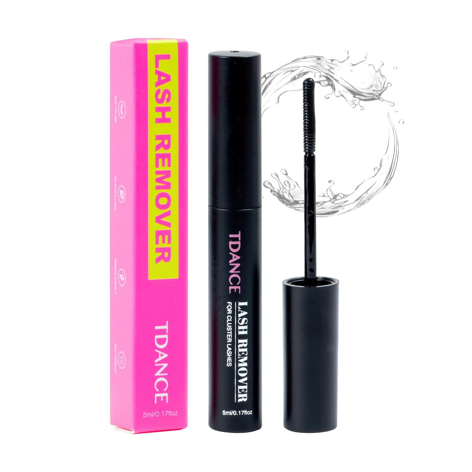 TDANCE Lash Remover for Lash Extensions 5ml Cluster Lash Glue Remover ...
