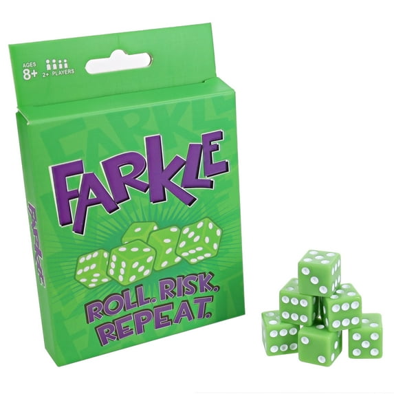 TDC Games Farkle Dice Game - Travel Dice Game - Walmart.com
