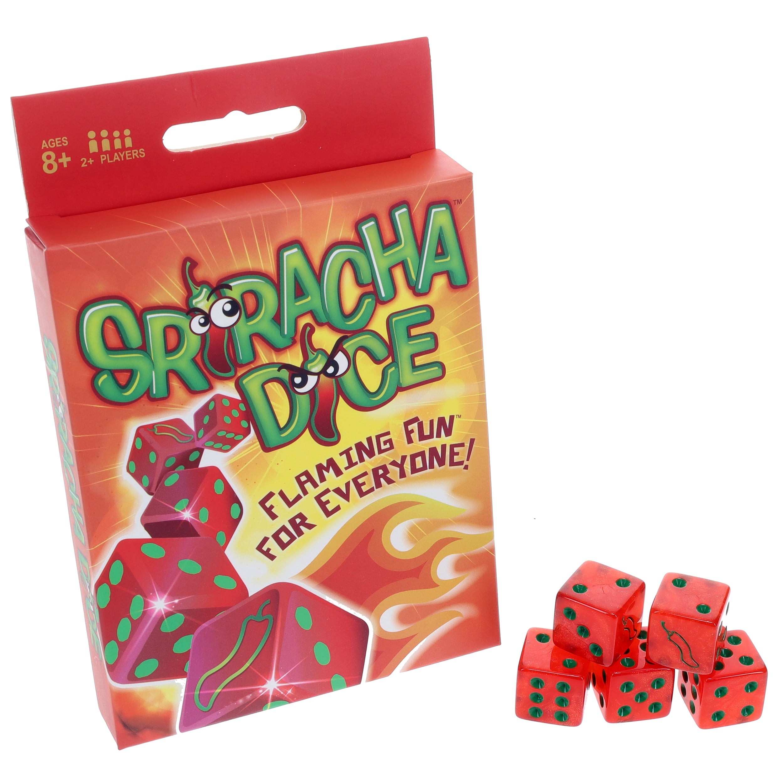 TDC Games Sriracha Dice Game - Spicy Fun for the Whole Family - Walmart.com