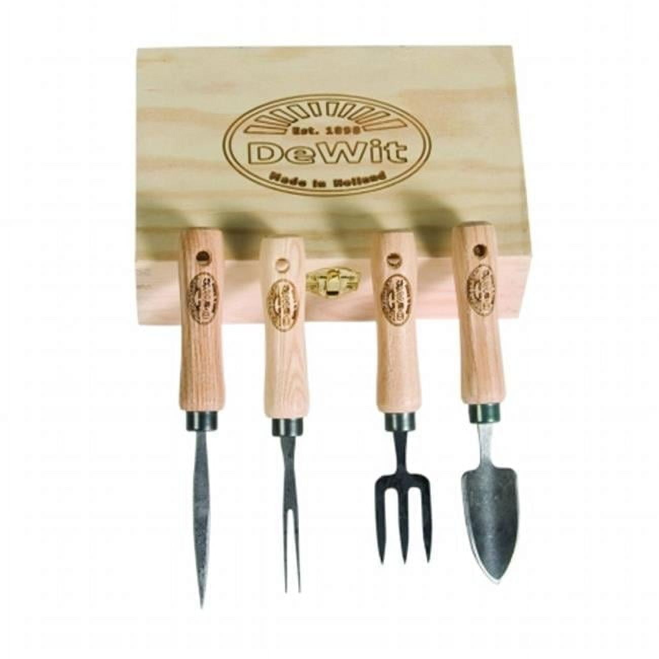 TDI Brands Dewit Bonsai Tool Kit in Wooden Box, 4 Piece - Walmart.com