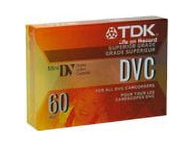 TDK DVC 60 - Mini DV tape - 1 x 60min - Walmart.com