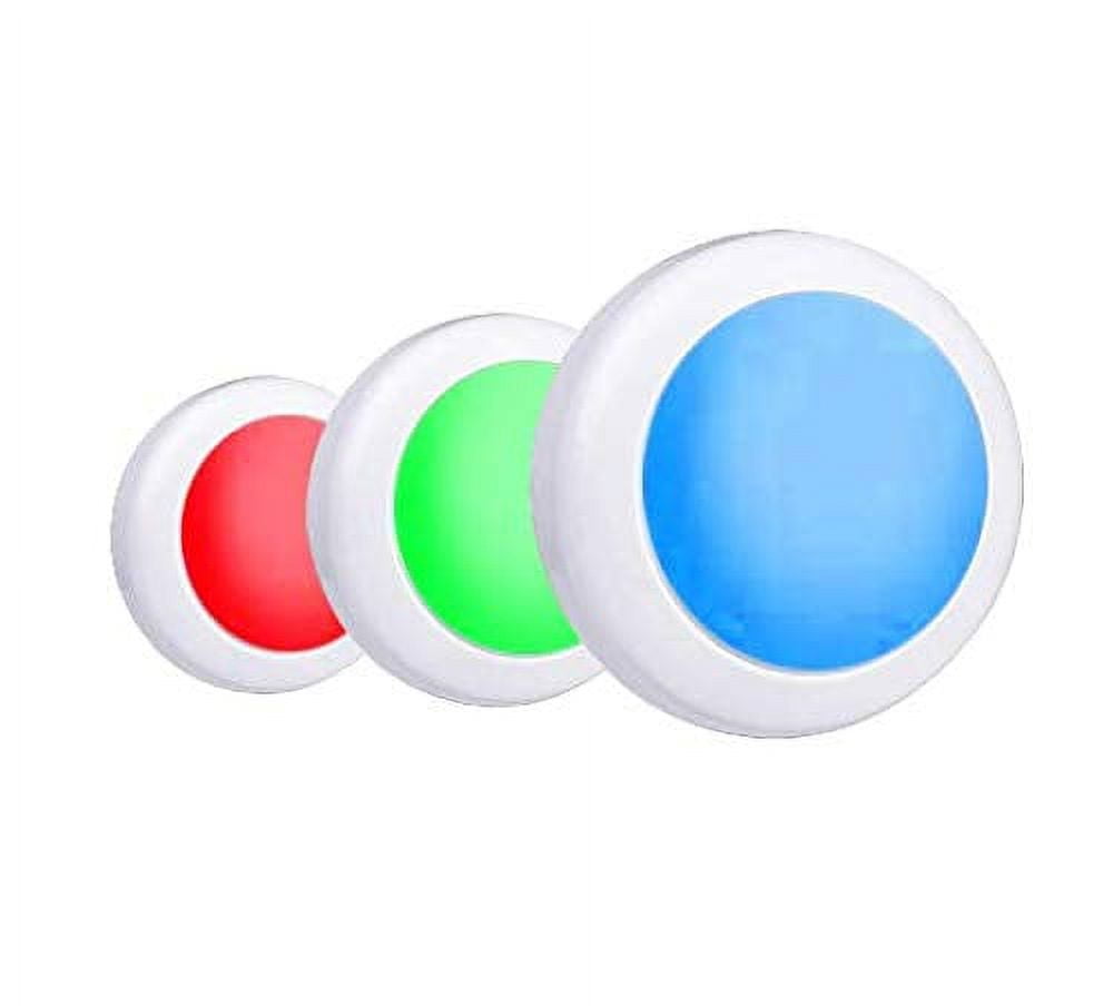 TDL - BRAND Wireless LED Rechargeable Puck Light with Remote Control ...
