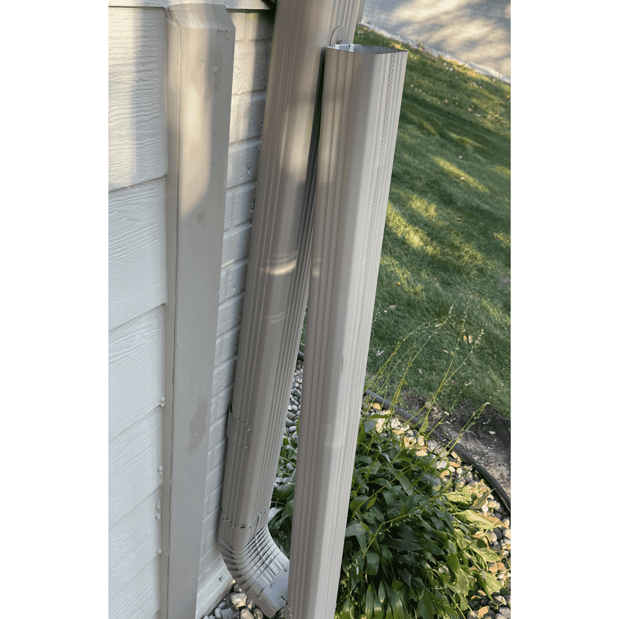 TDL Gutter Systems DERCHC23A Steel Downspout Flip Up Hinge Roof Gutter ...