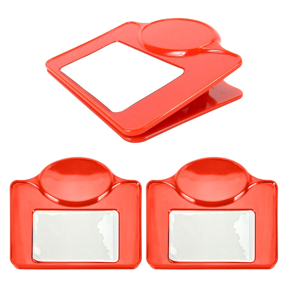 TDL Magnetic Memo Clips - Spring Loaded, Heavy Duty, Red, 5" Long, New ...
