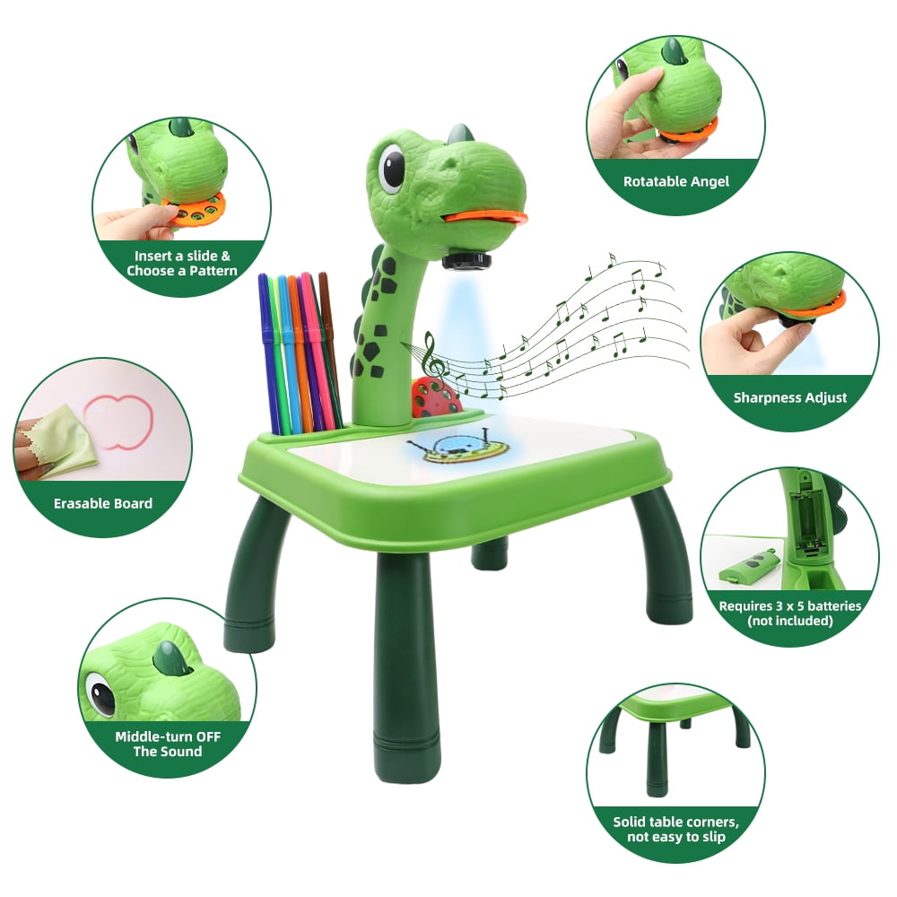 TDOOY Drawing Projector Table for Kids,Trace and Draw,Drawing Board T ...