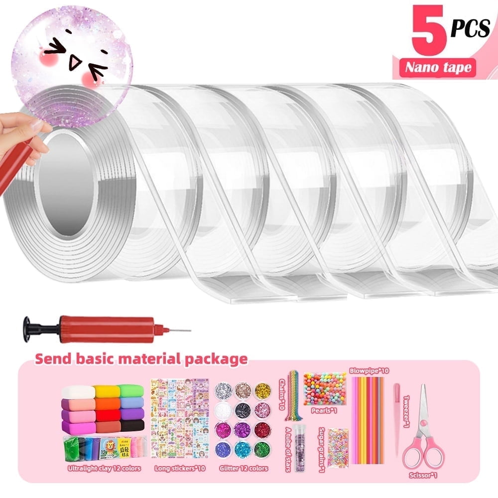 TDOOY Nano Tape Bubbles Kit-5PC, Tape Plastic Bubbles Balloon DIY Craft ...