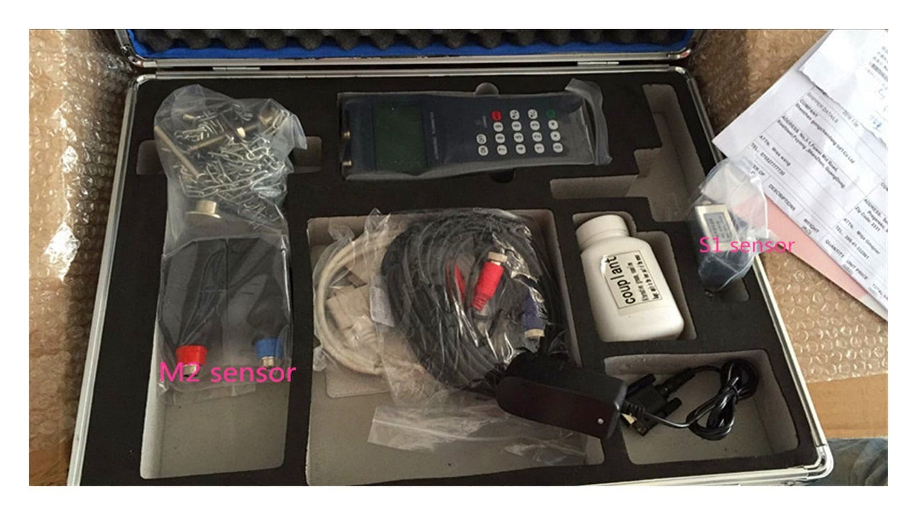 TDS-100H-M1/M2 +S1/S2 Handheld Ultrasonic Flow Meter Flowmeter With Clamp On Sensor (DN15-700mm ...