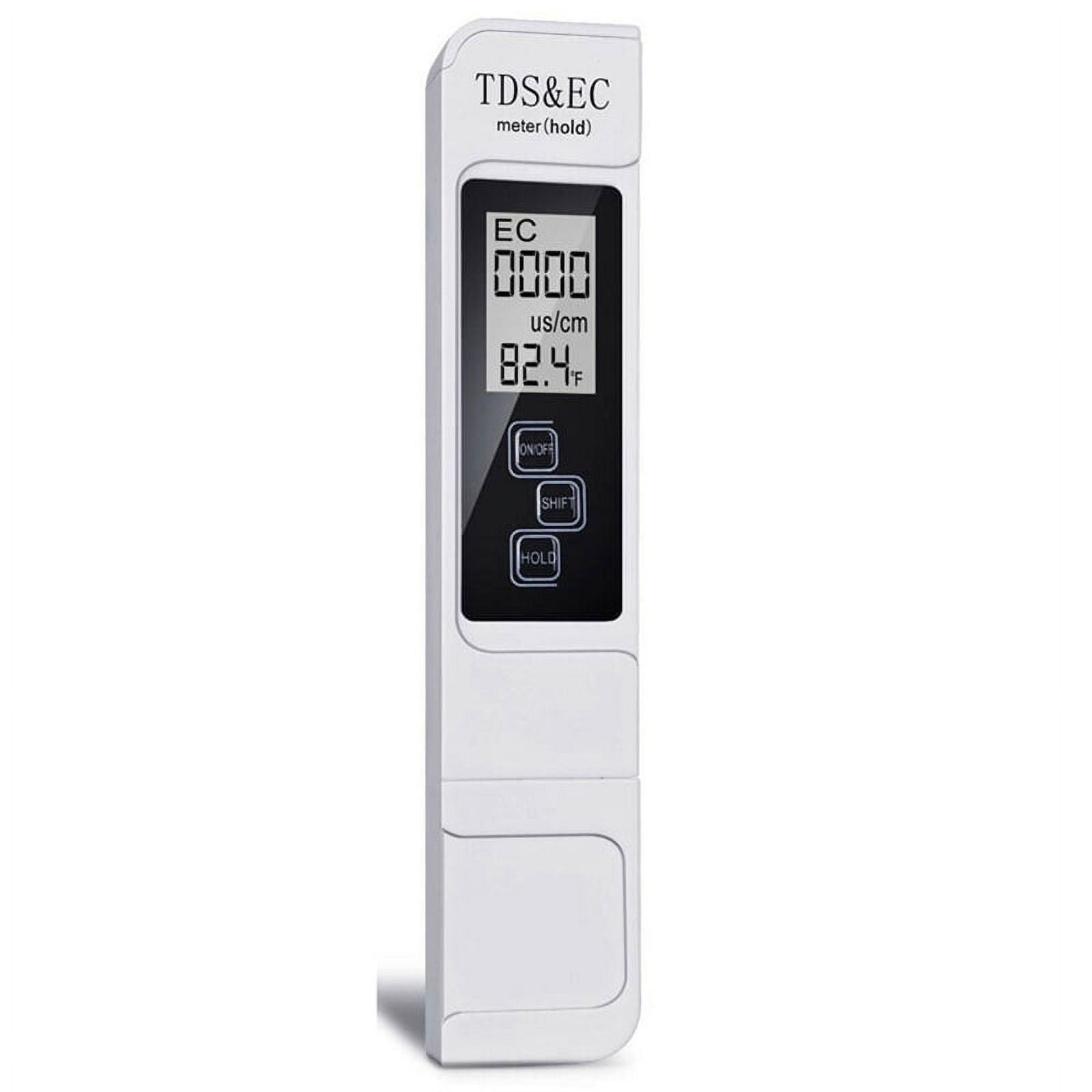 TDS Meter Digital Water Quality Tester 0-9999 Measurement Range Water ...