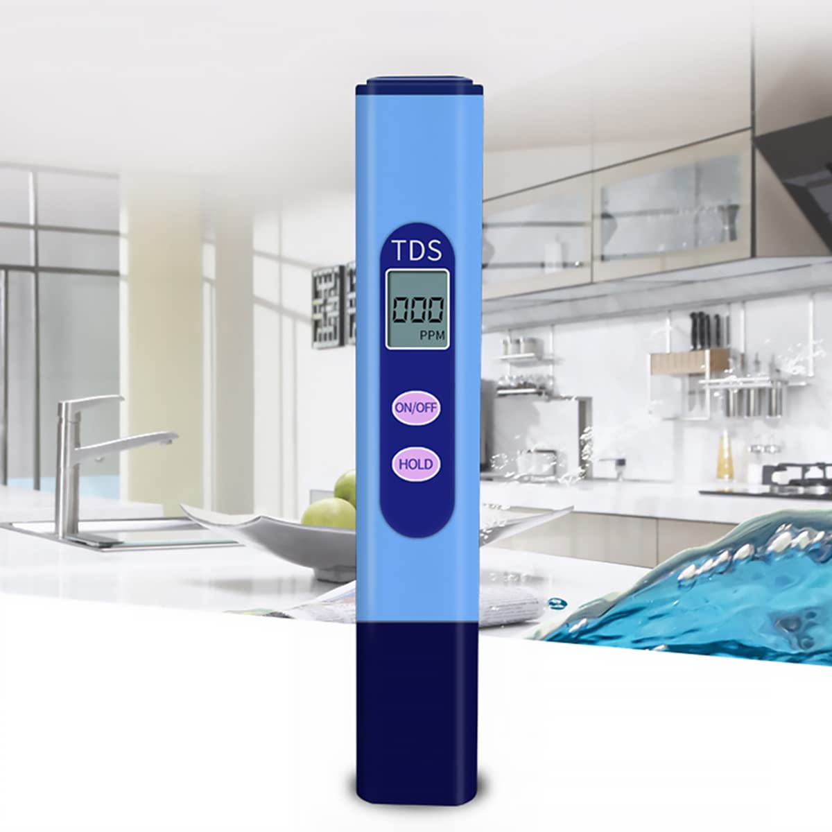 TDS Meter, Digital Water Testing Kits with 0-9990 PPM Measurement Range ...