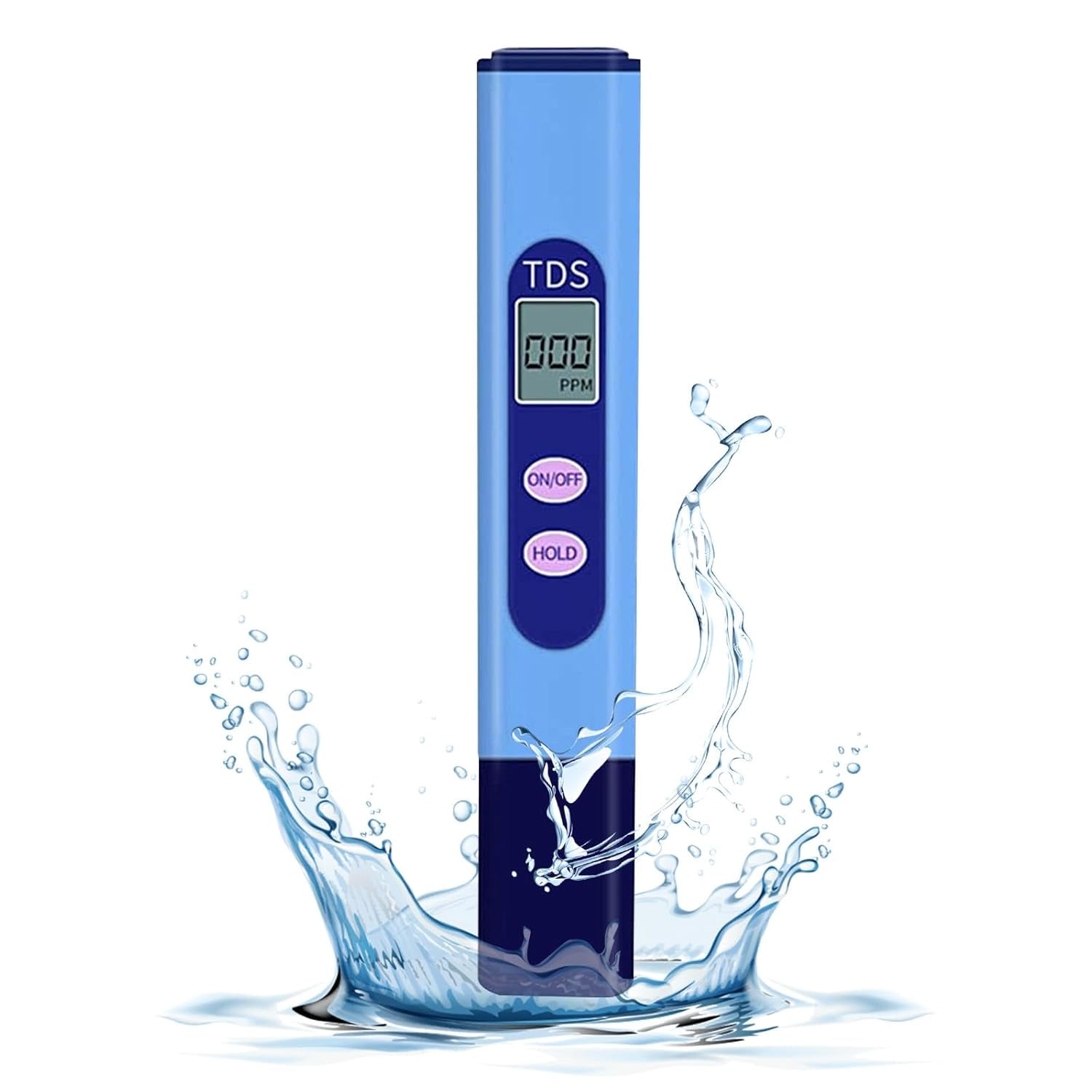 TDS Meter, Digital Water Testing Kits with 0-9990 PPM Measurement Range ...