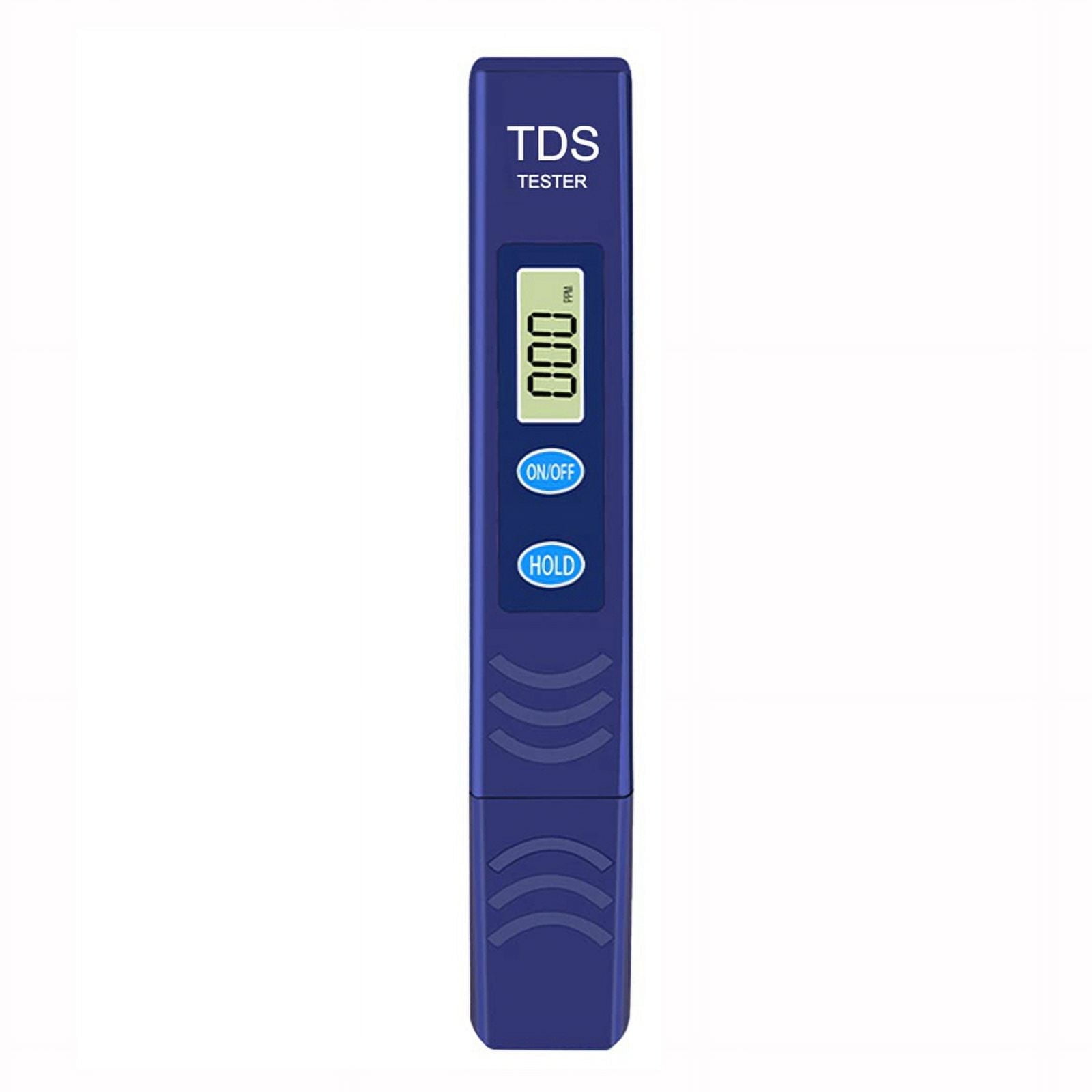 TDS Meter, Electronic Water Tester with 0-9990 PPM Measurement Range ...