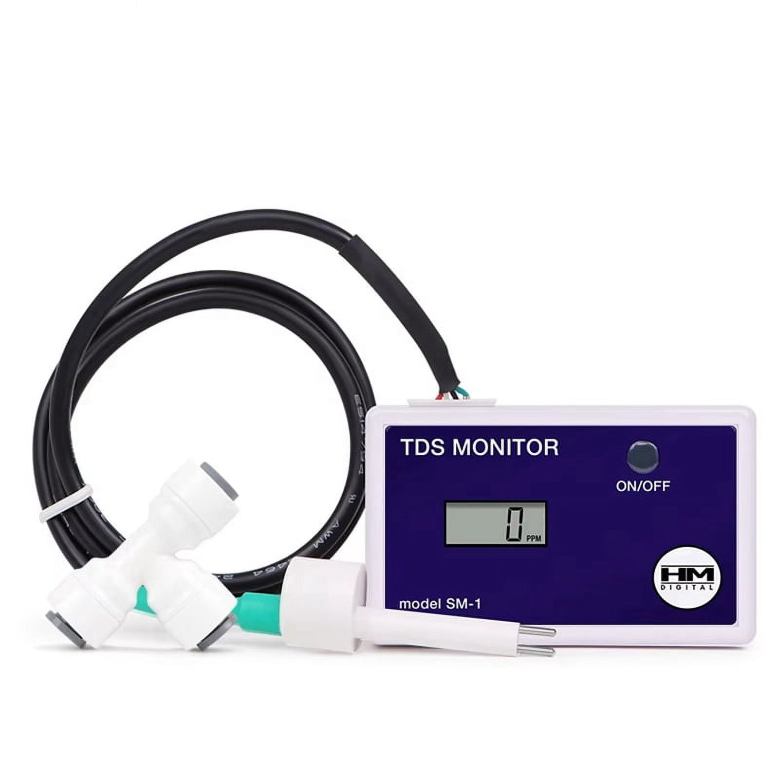 TDS Tester LCD Online Water Quality Meter 0-9990PPM Detection Water TDS ...