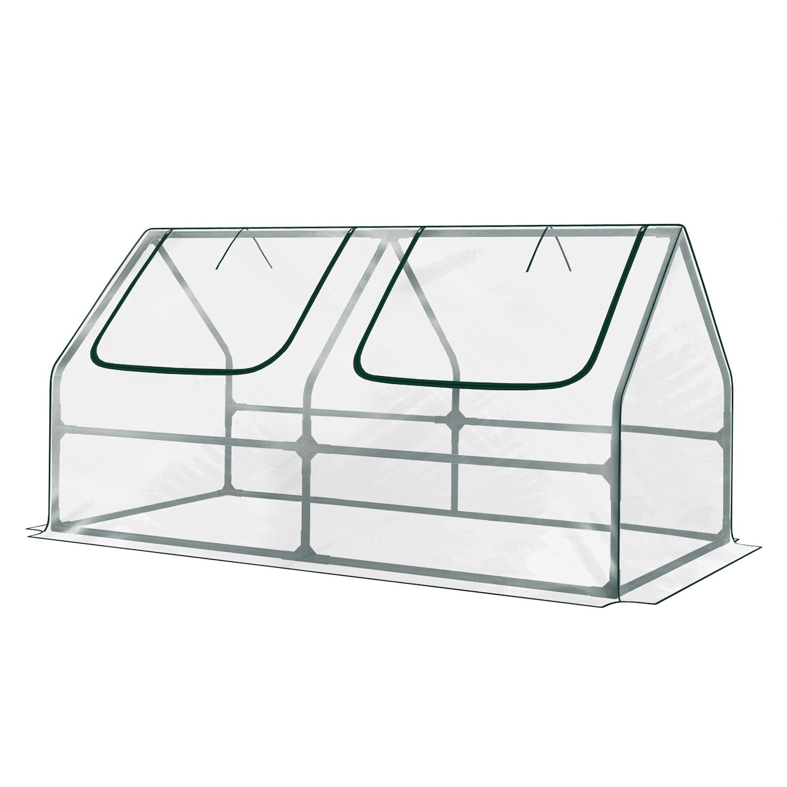 TDUKDB Mini Greenhouse Planting Set Portable Outdoor Balcony Gardening ...