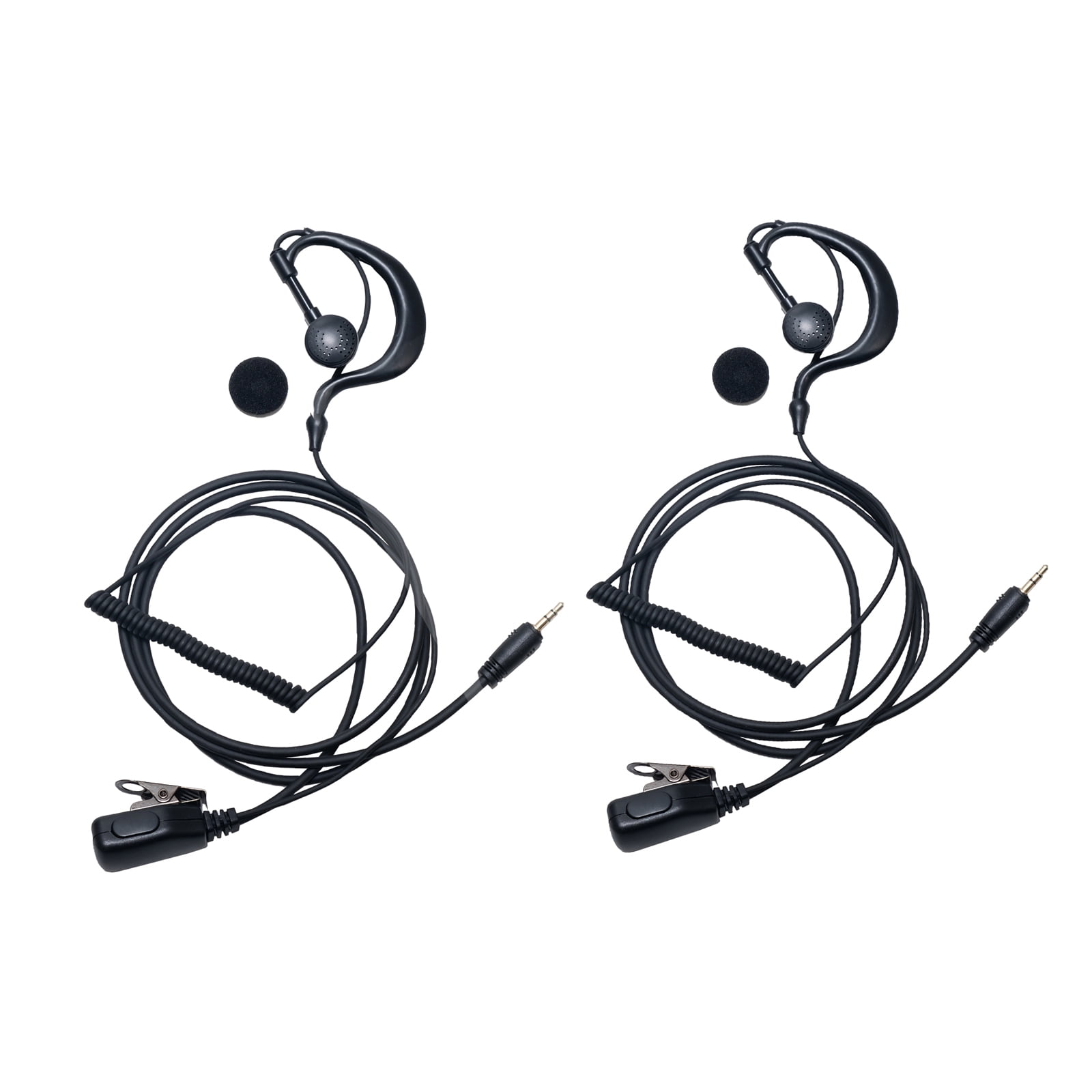 TDYUSG Walkie Talkie Earpiece Headset for Cobra Microtalk Two Way Radio ...