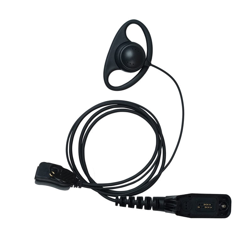 TDYUSG D Shape Headset with Mic PTT for Motorola APX6000 XPR6550 ...