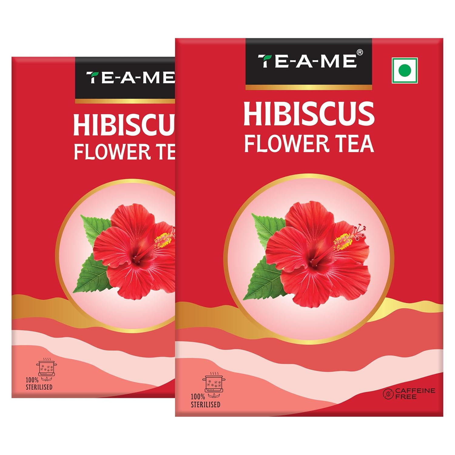 TE-A-ME Hibiscus Flower Tea - Pack Of 2 X 50gm, 1.7 Ounce Each ...