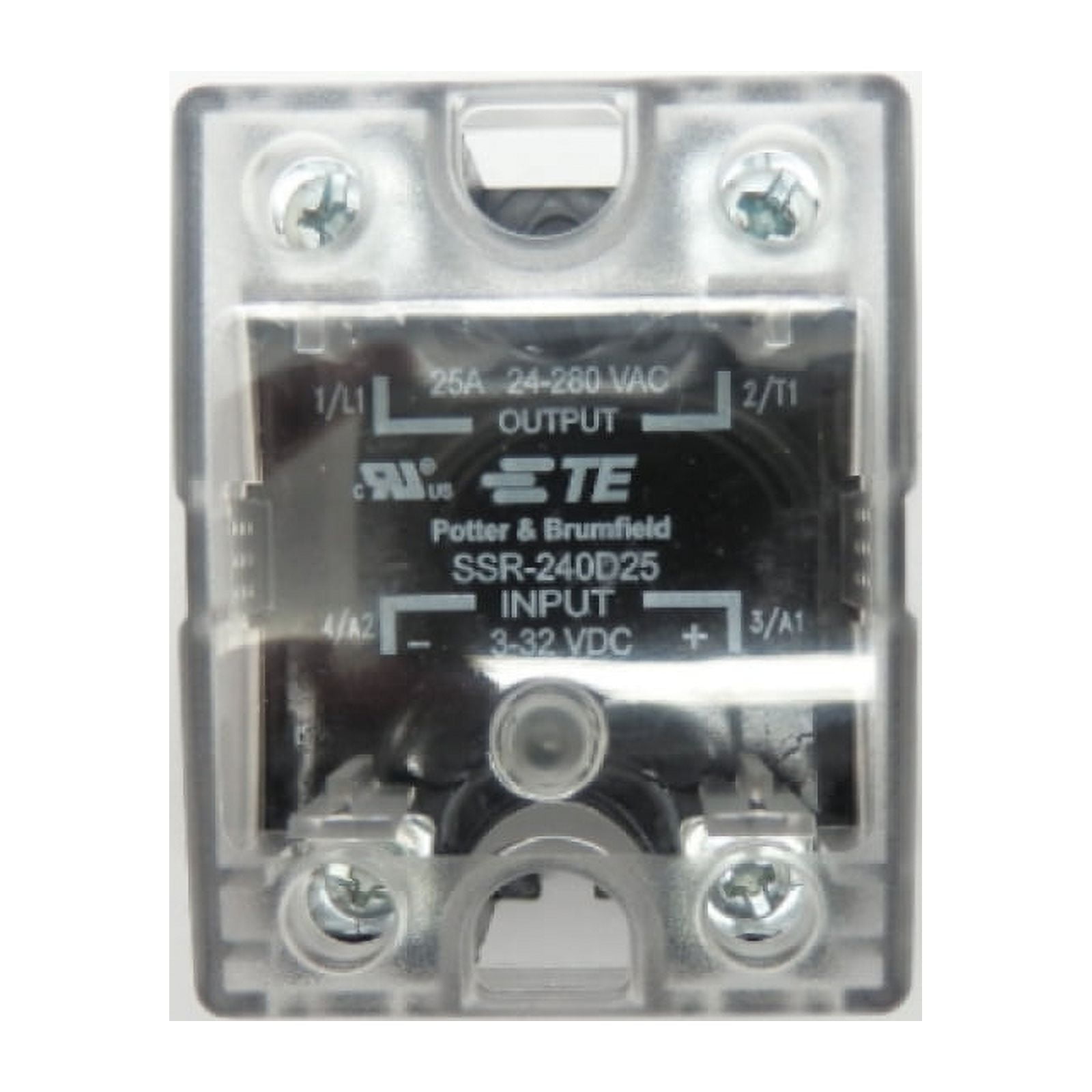 TE Connectivity SSR Series 25A Solid State Relay SSR-240D25 - Walmart.com