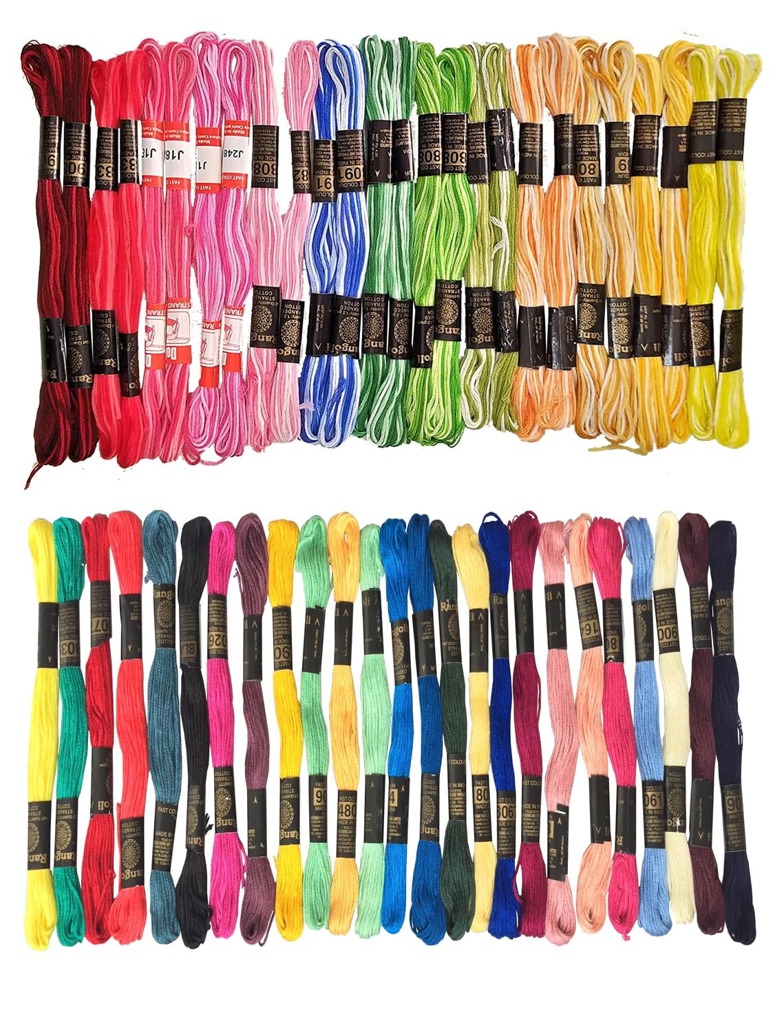 TE Ultimate Cross Stich Embroidery Thread Set Premium Stranded Cotton ...