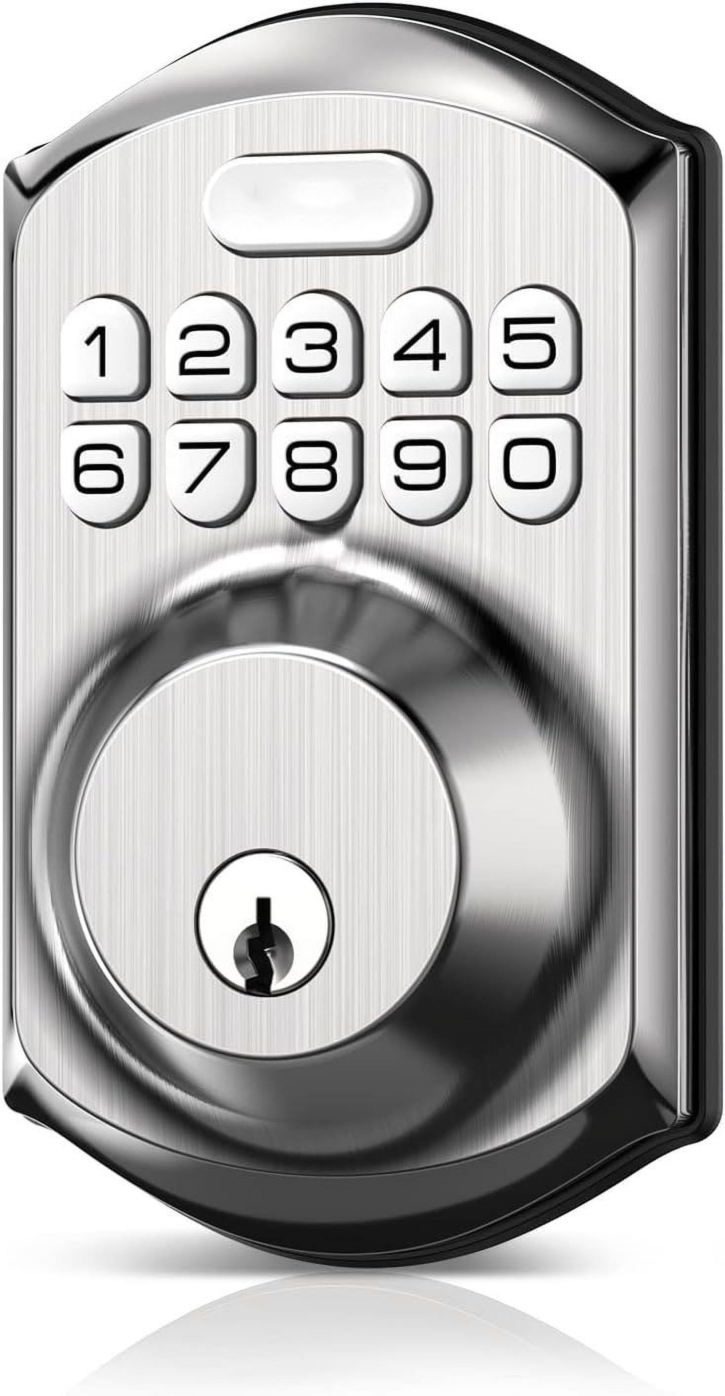 TE001 Keyless Entry Door Lock with Keypad - Smart Deadbolt Lock for ...