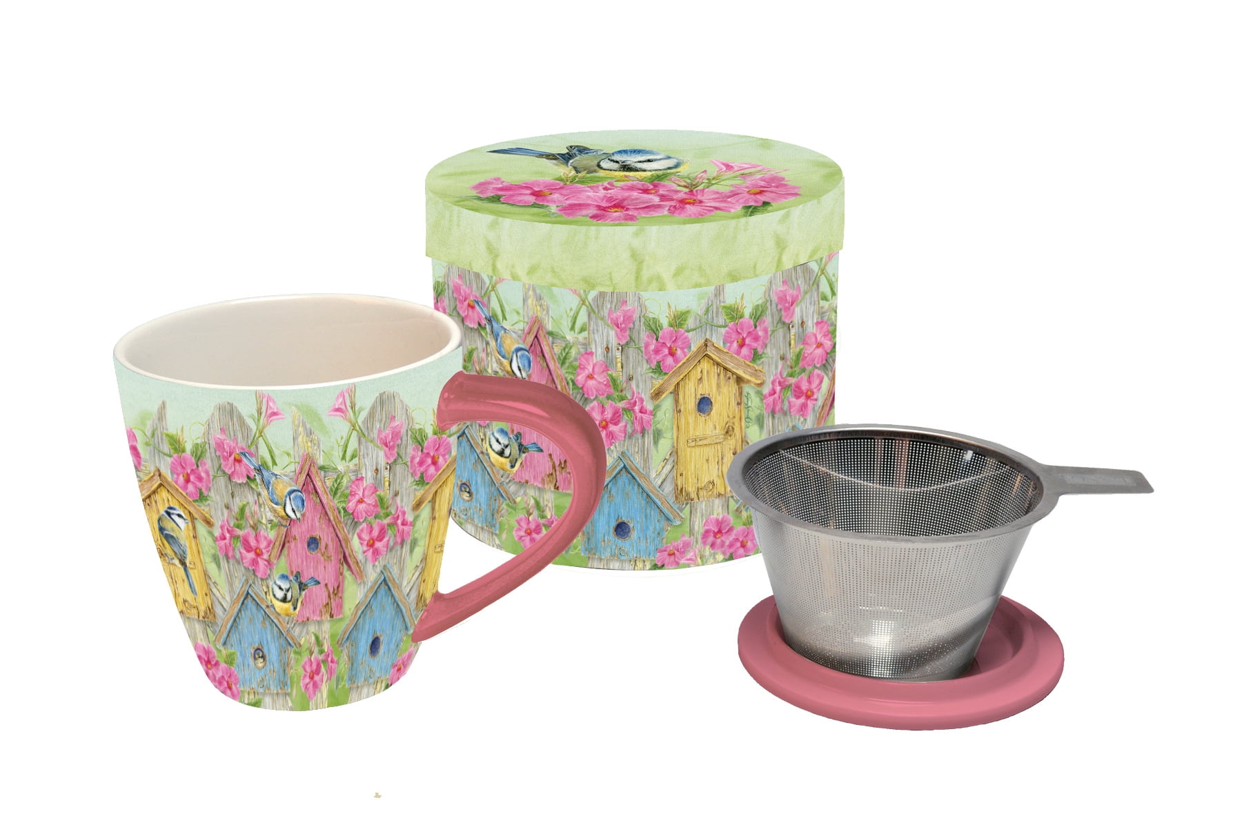 TEA INFUSION MUG, BIRDHOUSE GATE - Walmart Business Supplies