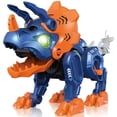TEACH TECH: Triceratops Robot - Build An Electric Dinosaur, Sound ...