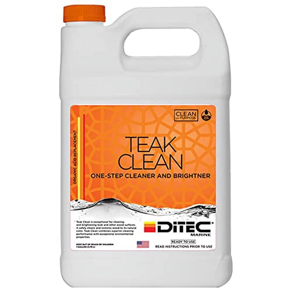 TEAK CLEAN - Environmentally Friendly Alternative To Phosphoric Acid or other Caustic Cleaners ...