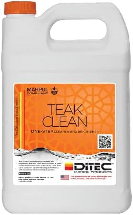 TEAK CLEAN - Environmentally Friendly Alternative To Phosphoric Acid or other Caustic Cleaners ...