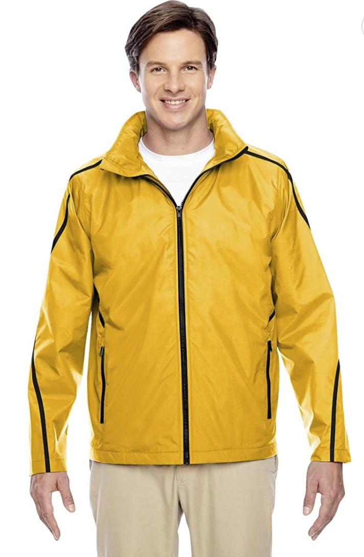 TEAM 365 Conquest Jacket with Fleece Lining TT72 Athletic Gold - XL ...