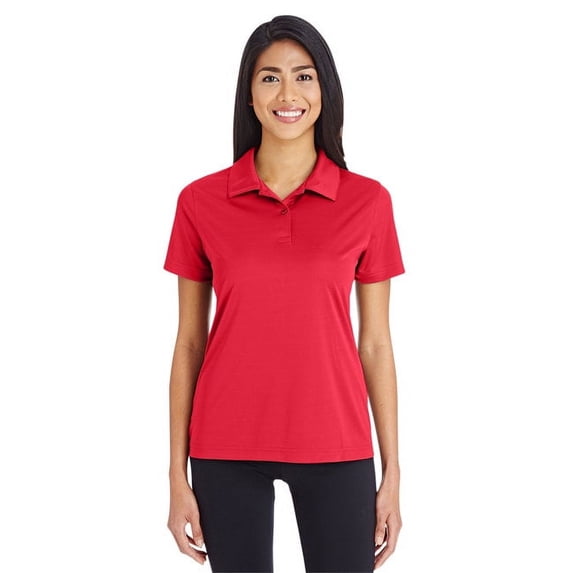 Team 365 TT51W Women's Zone Performance Polo-Sport Red-L - Walmart.com