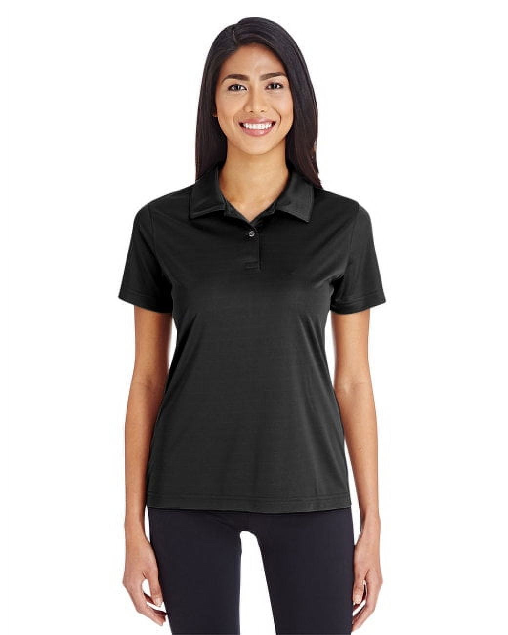 Team 365, Women's Zone Performance Polo, XL, Black - Walmart.com