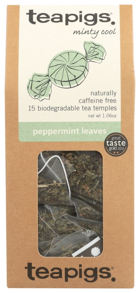 Teapigs Peppermint Leaves Minty Cool Tea, 15 Bags - Walmart.com