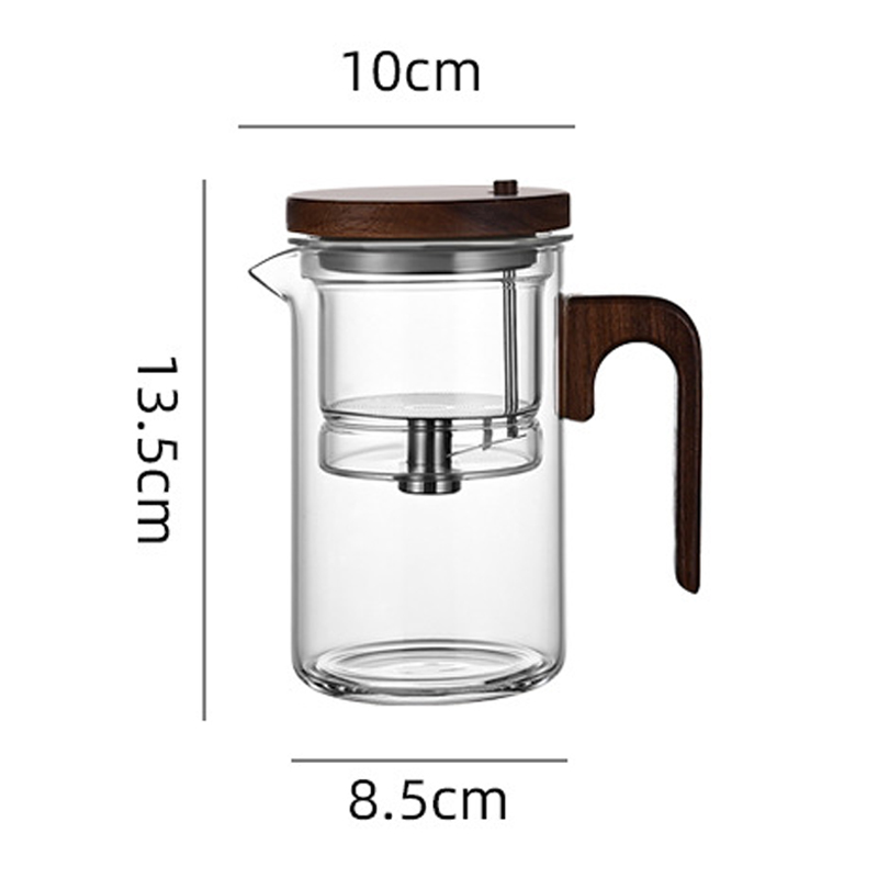 TEAPOT New Water Separation Inner Container Teapot One Click Magnetic ...