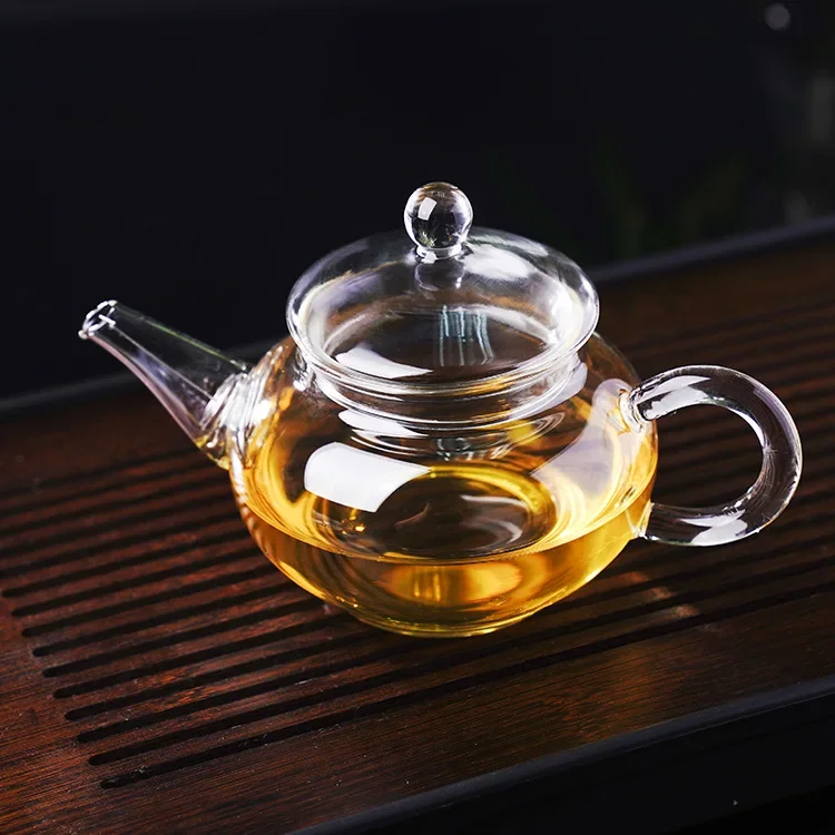 TEAPOT Newest 250ml Filterable Heat-resistant Glass Teapot Double Wall ...