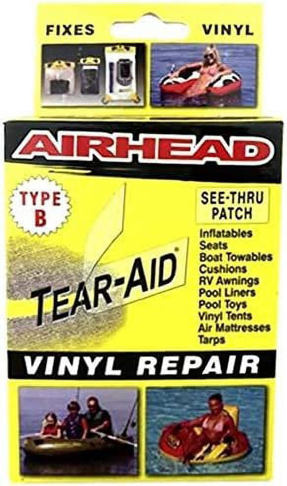 TEAR-AID Vinyl Repair Kit, Green Box Type B, 4 Pack - Walmart.com