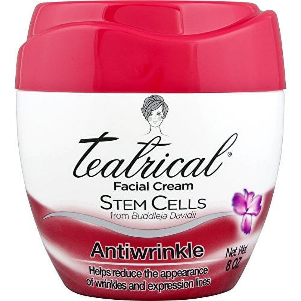 TEATRICAL Anti-Wrinkle Cream with Buddleja Davidii Stem Cells, Floral ...