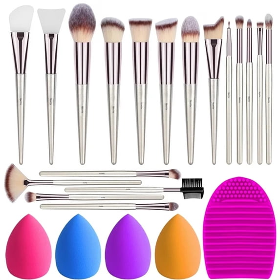 TEATTY 16Pcs Makeup Brush Set, Professional Makeup Brushes Set ...