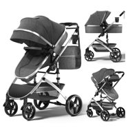 WONDERFOLD W4 4 Seater Multi-Function Quad Stroller Wagon with ...