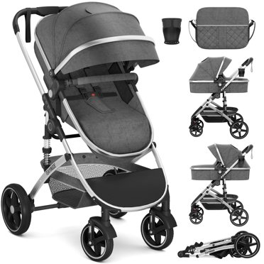 Lightweight Twin Baby Stroller, Delta Children LX Side by Side Double ...