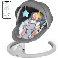 Monbebe 5-Mode Baby Swing with Bluetooth, Castle Point - Walmart.com