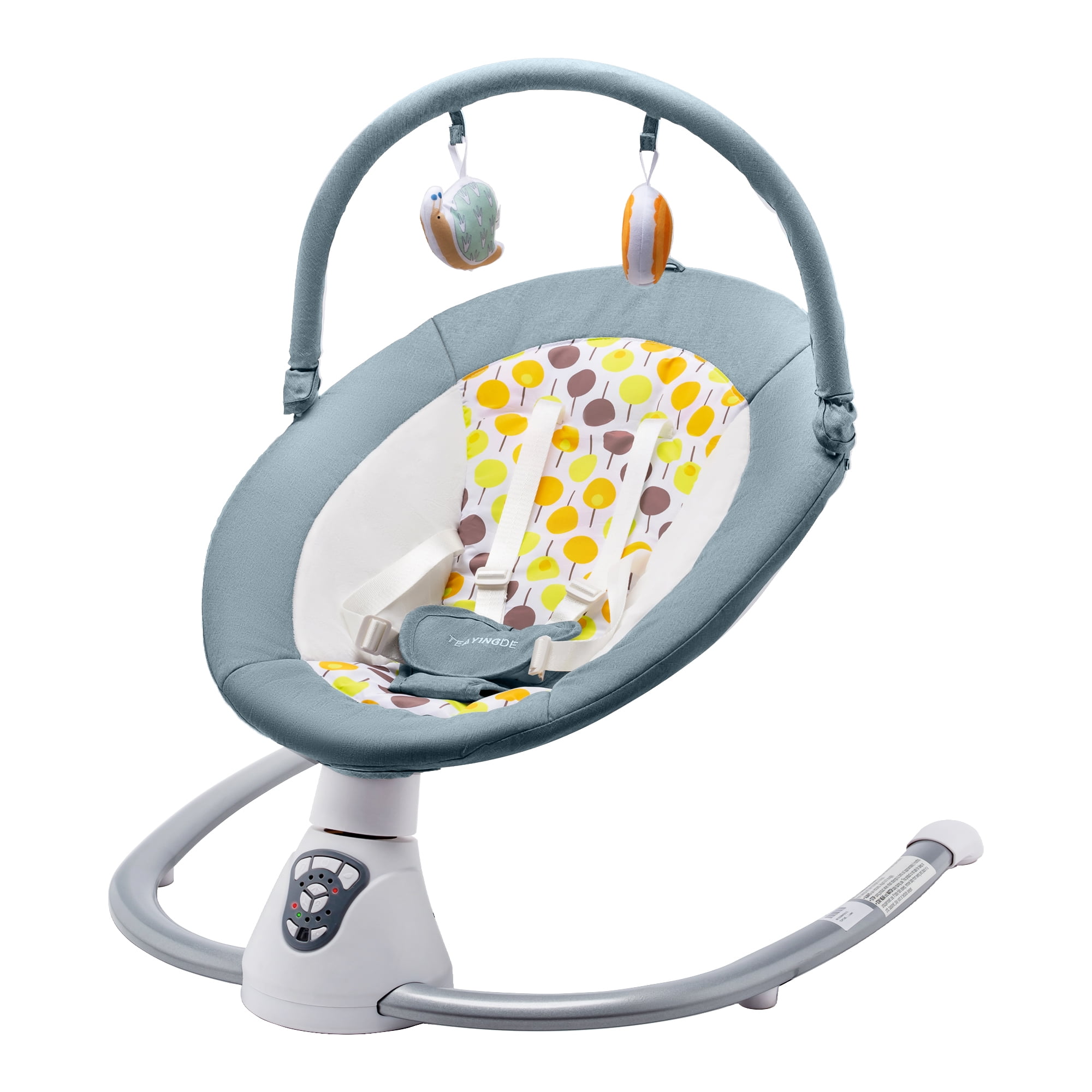 TEAYINGDE Baby Swing for Infants - Motorized Swing with Music Speaker ...